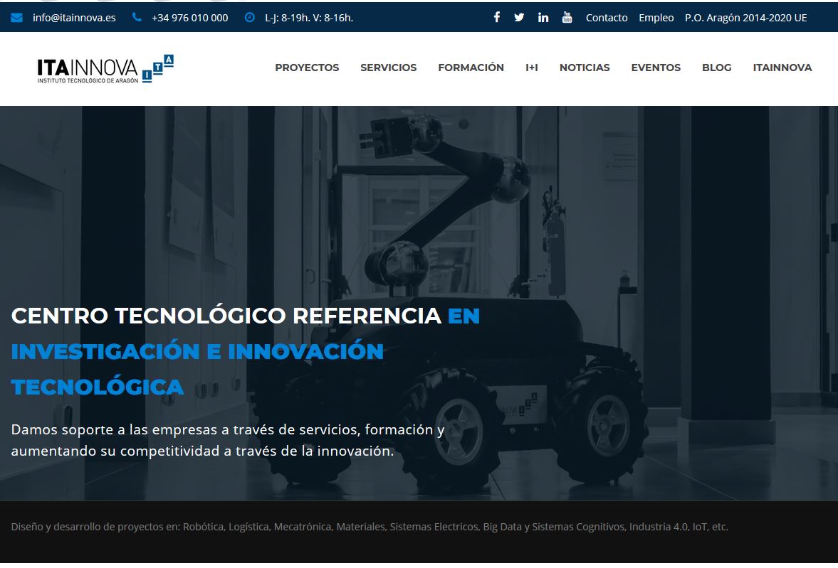 Nueva Web ITAINNOVA - ITA